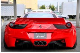 Ferrari 458 Italia Rear Trunk Spoiler Wing Body Kit