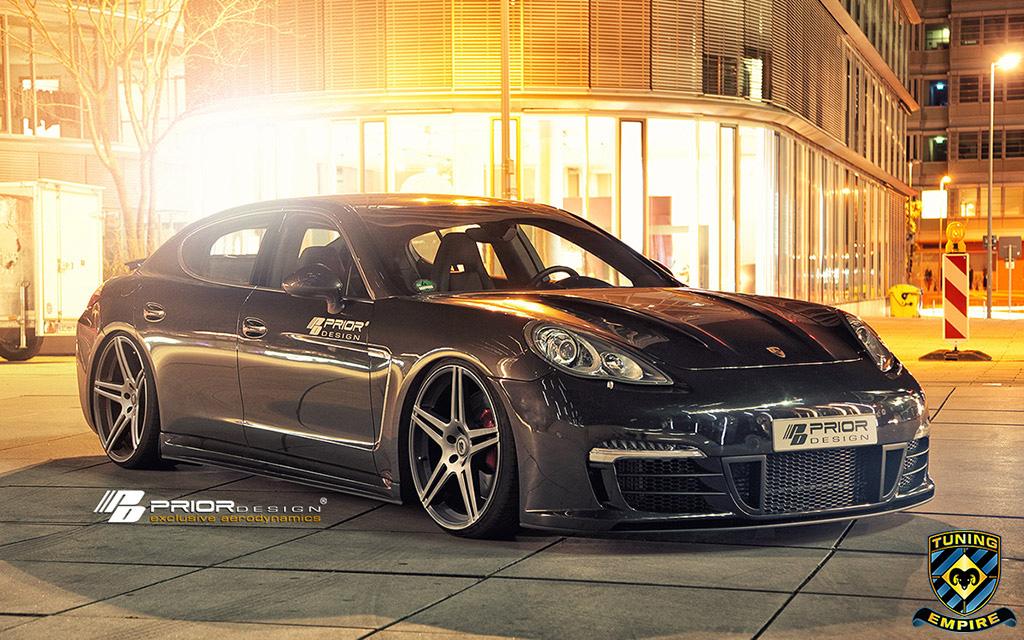 Porsche Panamera 970 gets Prior Design widebody kit | Tuning Empire