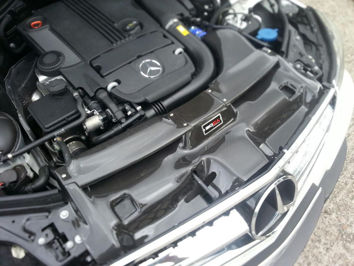 Mercedes Benz C200 1.8L and C250 CGI W204 - Carbon Cold Air intake ...