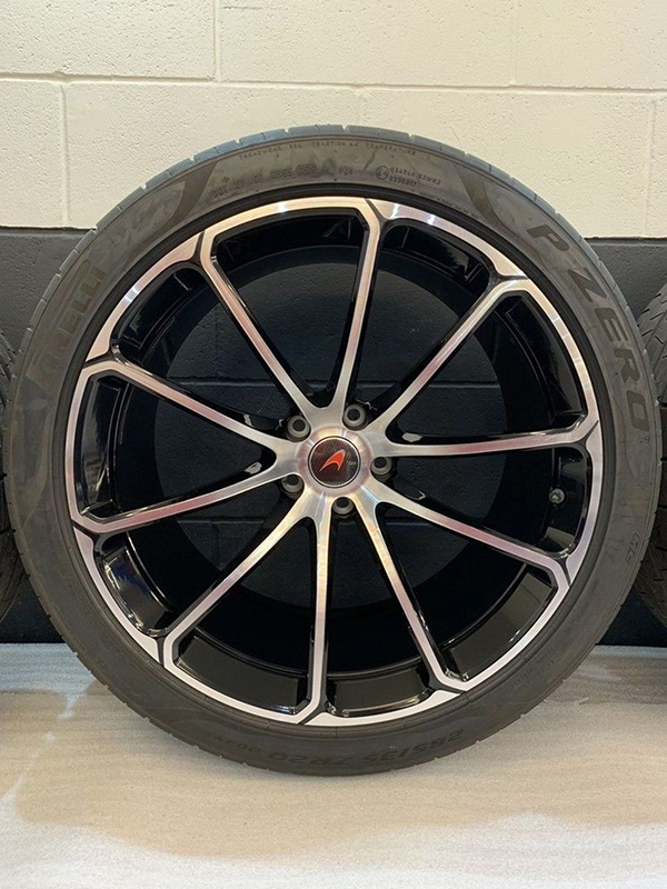 MCLAREN 570S SPYDER POLISHED ALLOY WHEELS WITH NEW TYRES | Tuning Empire
