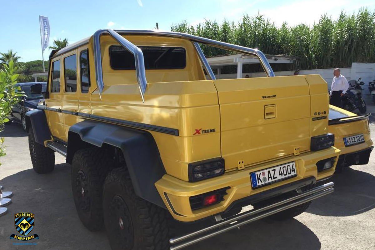 Yellow Mansory Ferrari F12 Stallone and Mercedes G63 AMG 6×6 | Tuning ...